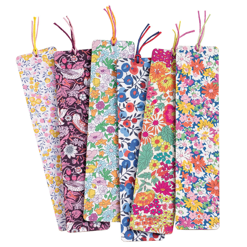 Liberty Fabric Bookmark – Random Print Selection – Jazz It Up Interiors