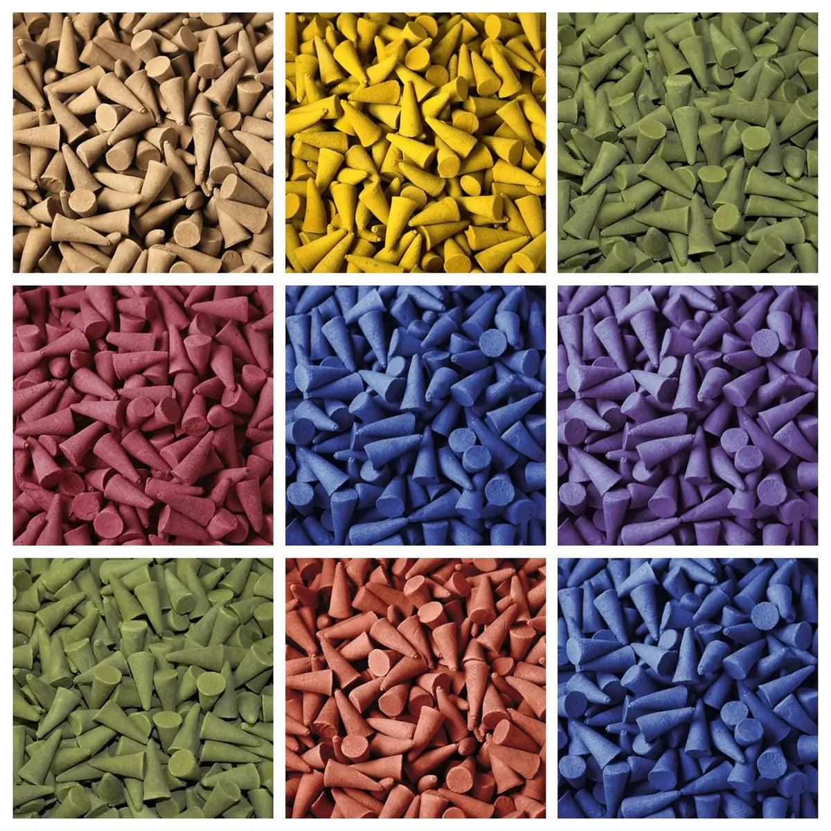 Mega Mix Of 100 Incense Cones in 10 Scents – Jazz It Up Interiors