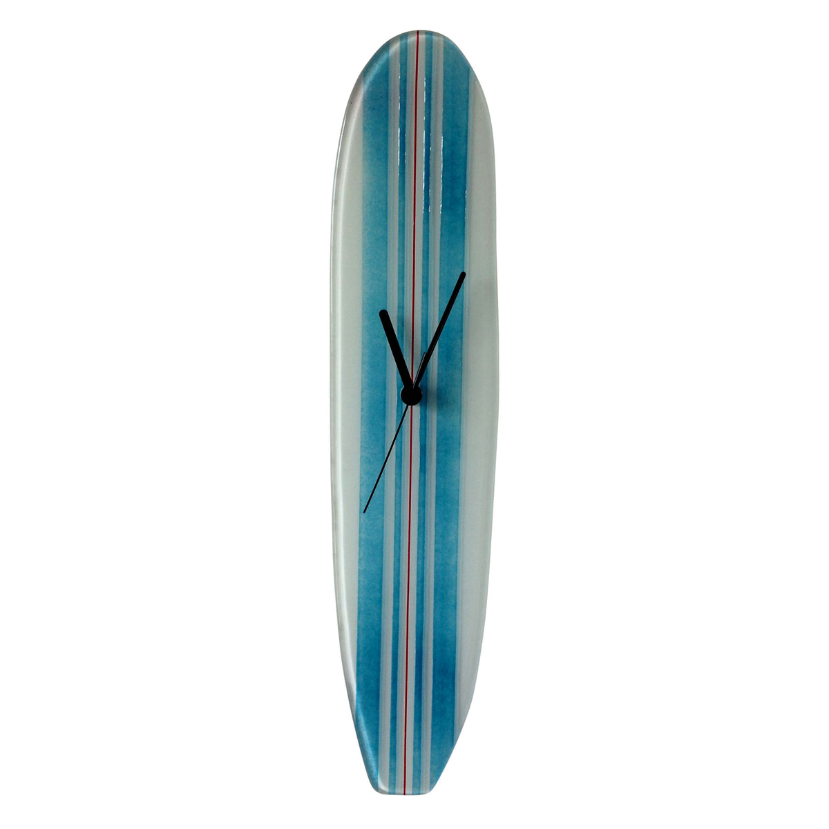 Mixed Stripes Retro Surfboard Clock – Jazz It Up Interiors