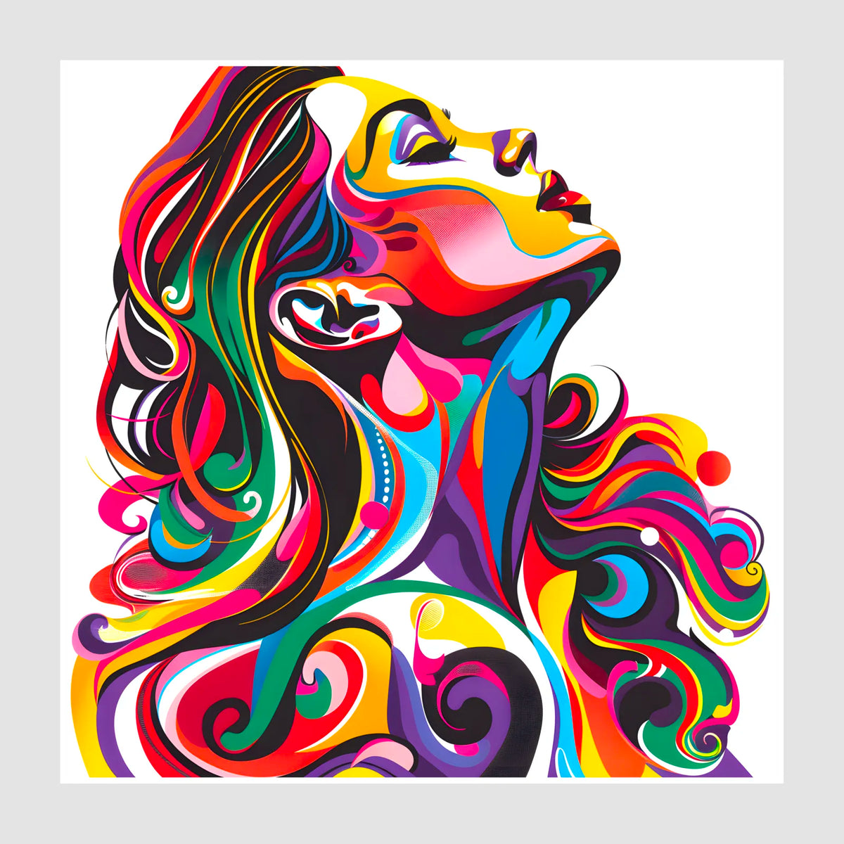 Iconic Pop Art Portrait Wall Art – Jazz It Up Interiors