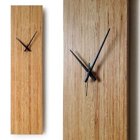 Large Pine Wood Wall Clock – Jazz It Up Interiors