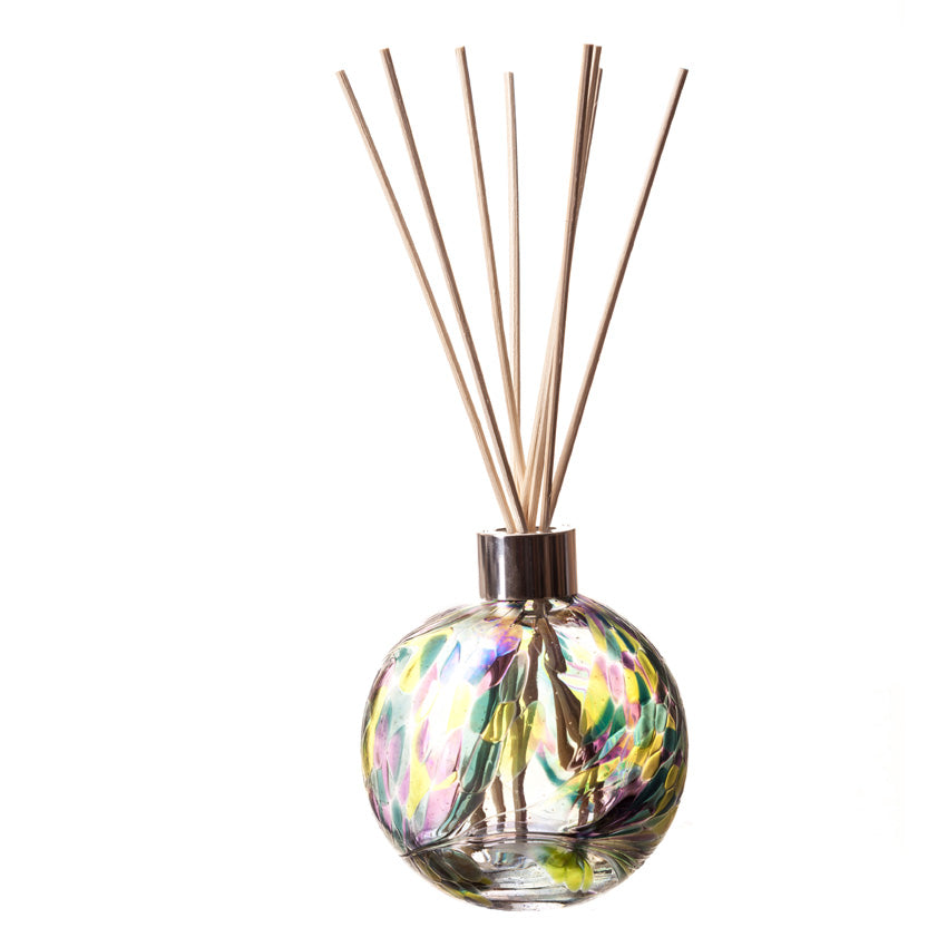 Reed Diffuser In Purple, Teal And Lime Green – Jazz It Up Interiors